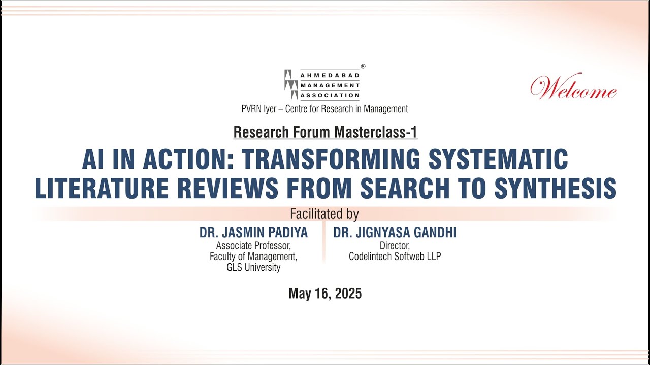 Research Forum: AI in Action: Transforming Systematic Literature Reviews from Search to Synthesis
