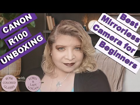 CANON R100 UNBOXING — Best Mirrorless Camera for Beginners