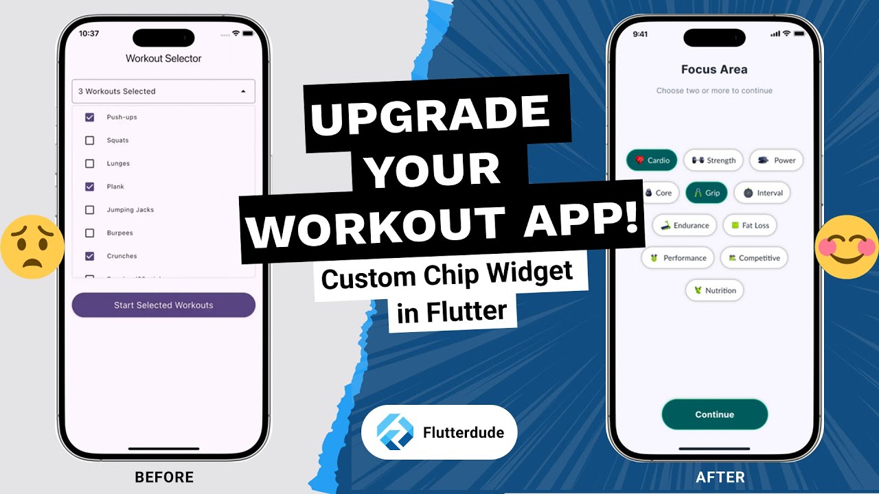 Flutter Multi-Select Masterclass: Build a Dynamic Gym App UI from Scratch!