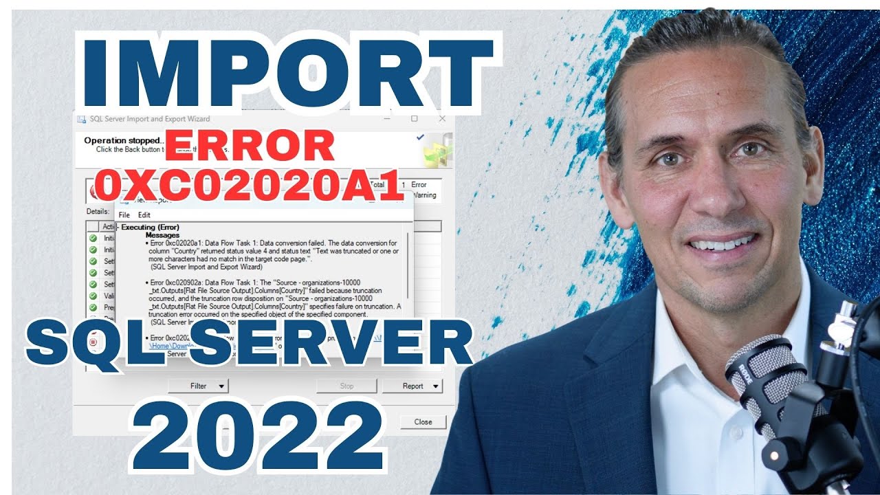 SQL Server Error 0xc020902a: Data Flow Task 1:  Truncate Error with Billy Thomas ALLJOY Data