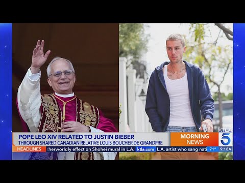 Pope Leo XIV linked to Madonna and Justin Bieber in surprising family tree reveal