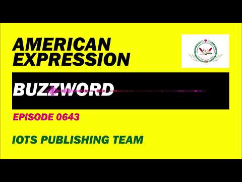American Expression E0643 Buzzword