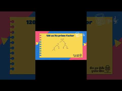 Find the prime factors of 120!