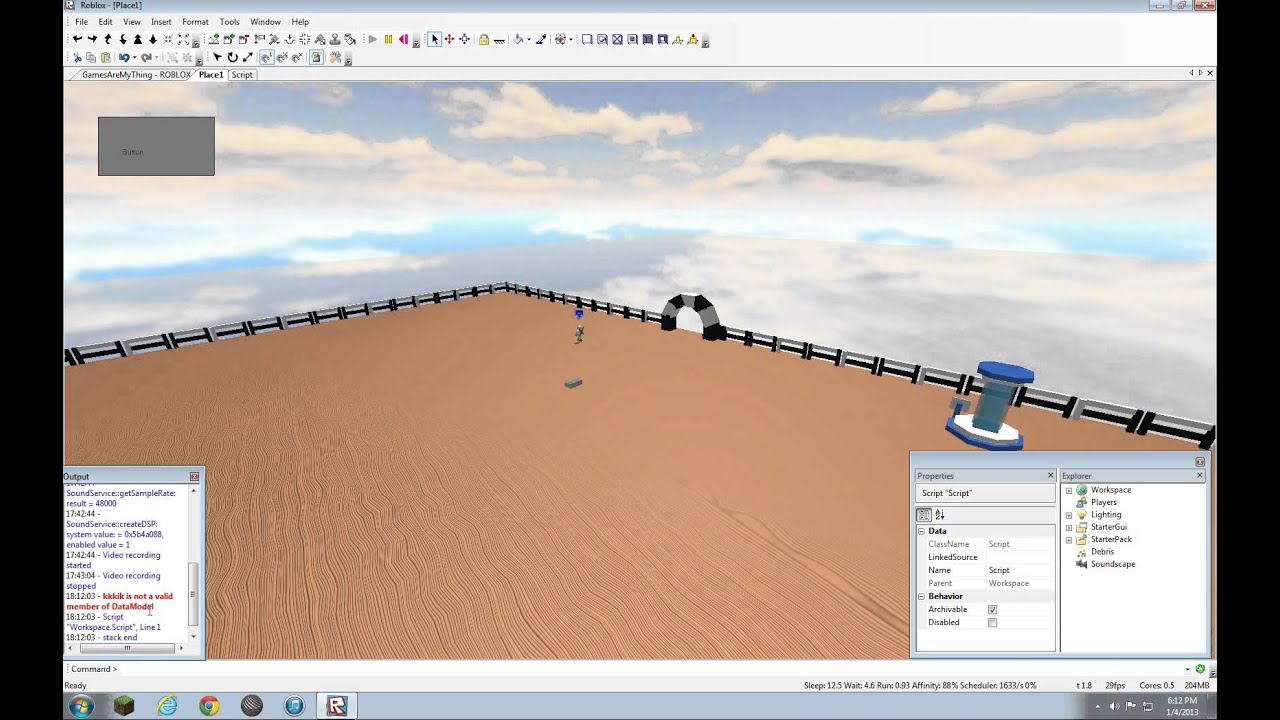Roblox Lua Scripting Tutorial #2(Variables)