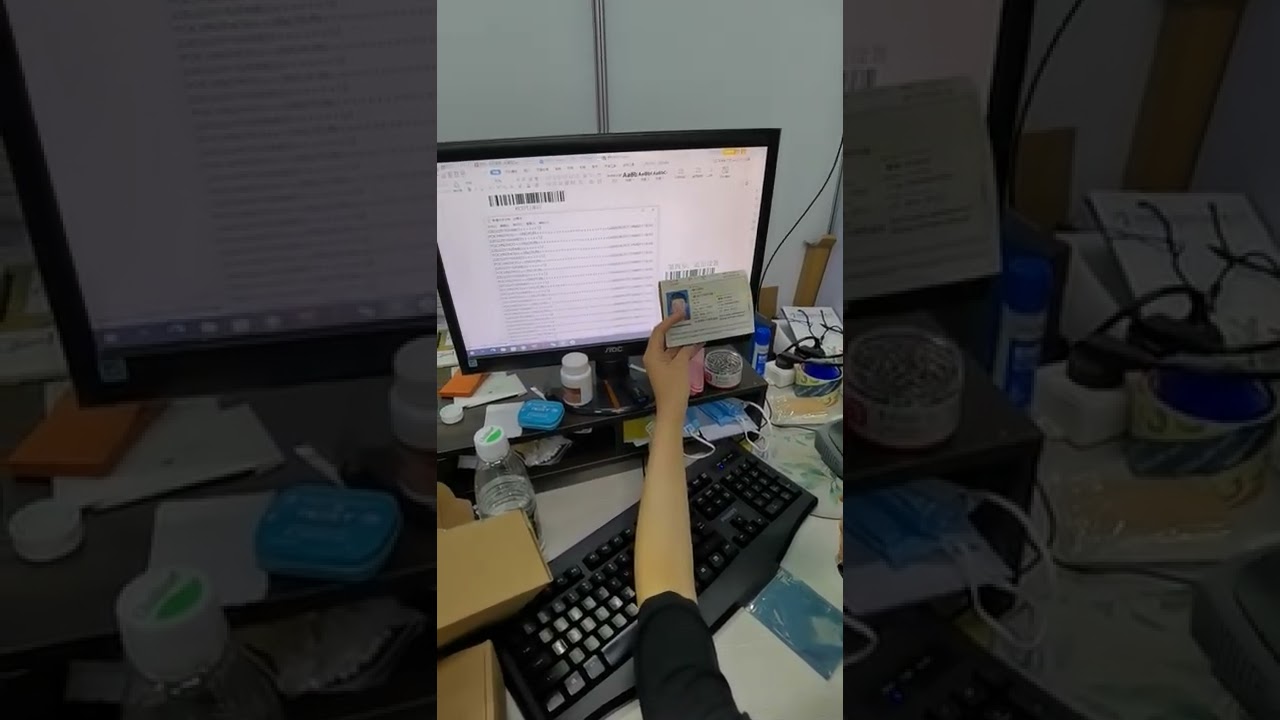 XT6400C Passport OCR MRZ Wireless Barcode Scanner