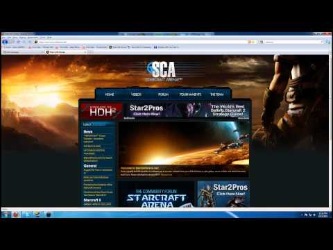 StarcraftArena.net Website LAUNCH DETECTED!!