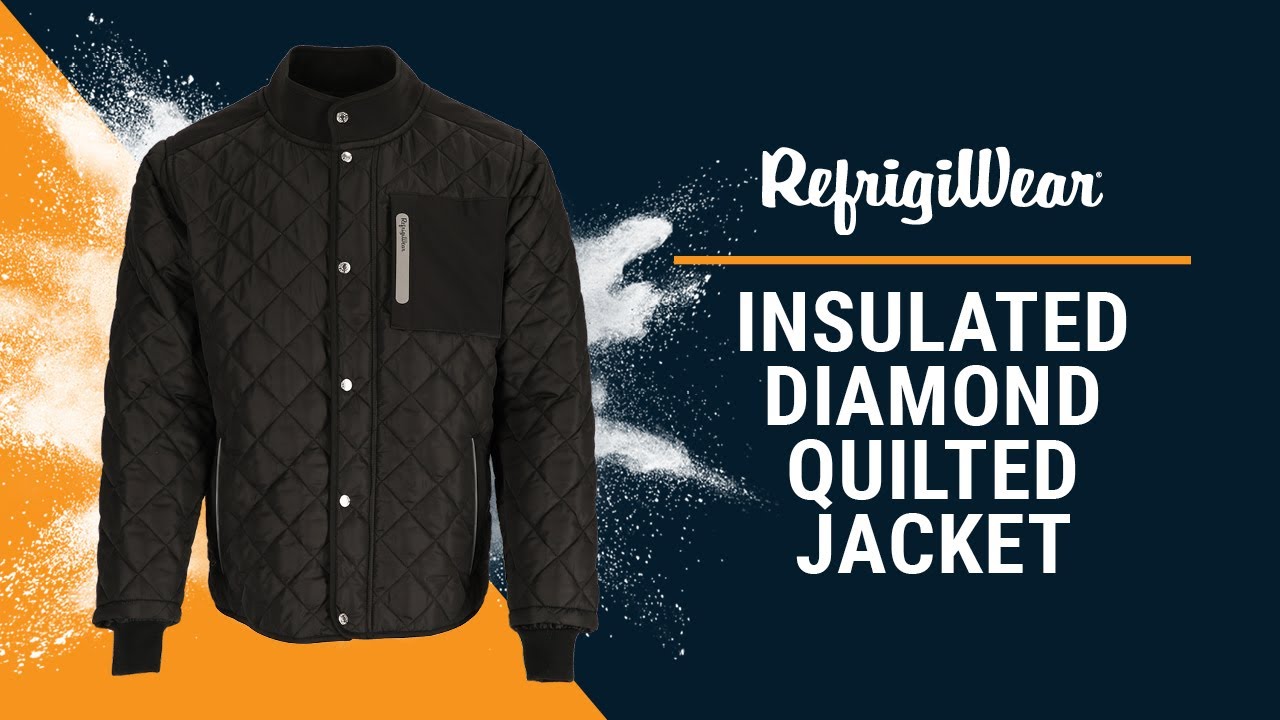 Insulated Diamond Quilted Jacket