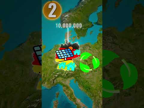 który kraj wykorzystuje najwięcej energii słonecznej? #mapa #historia #krótkie filmy