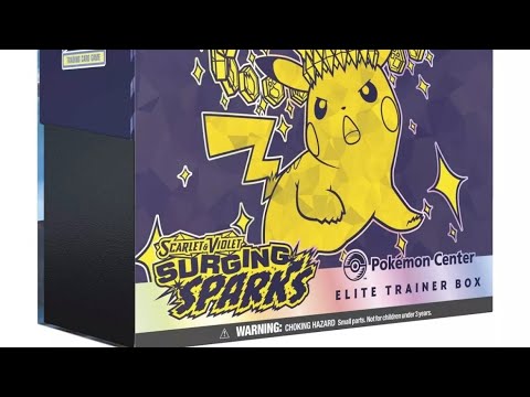 Surging Sparks Pokemon Center ETB