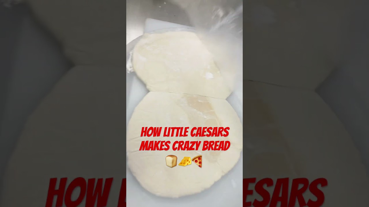 How Little Caesars Makes Crazy Bread Dough🍕🧀🍞
