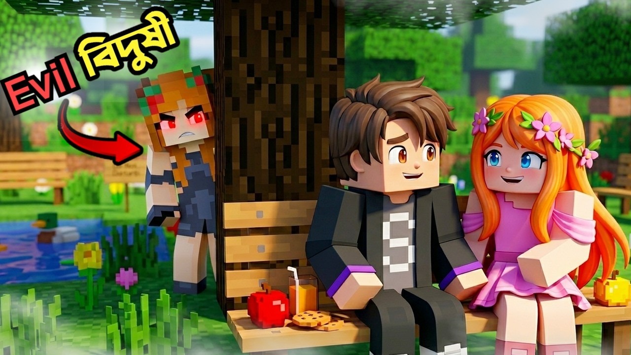 Evil Bidushi is Back 😱 । Minecraft Bangla Gameplay । Bidushi Plays