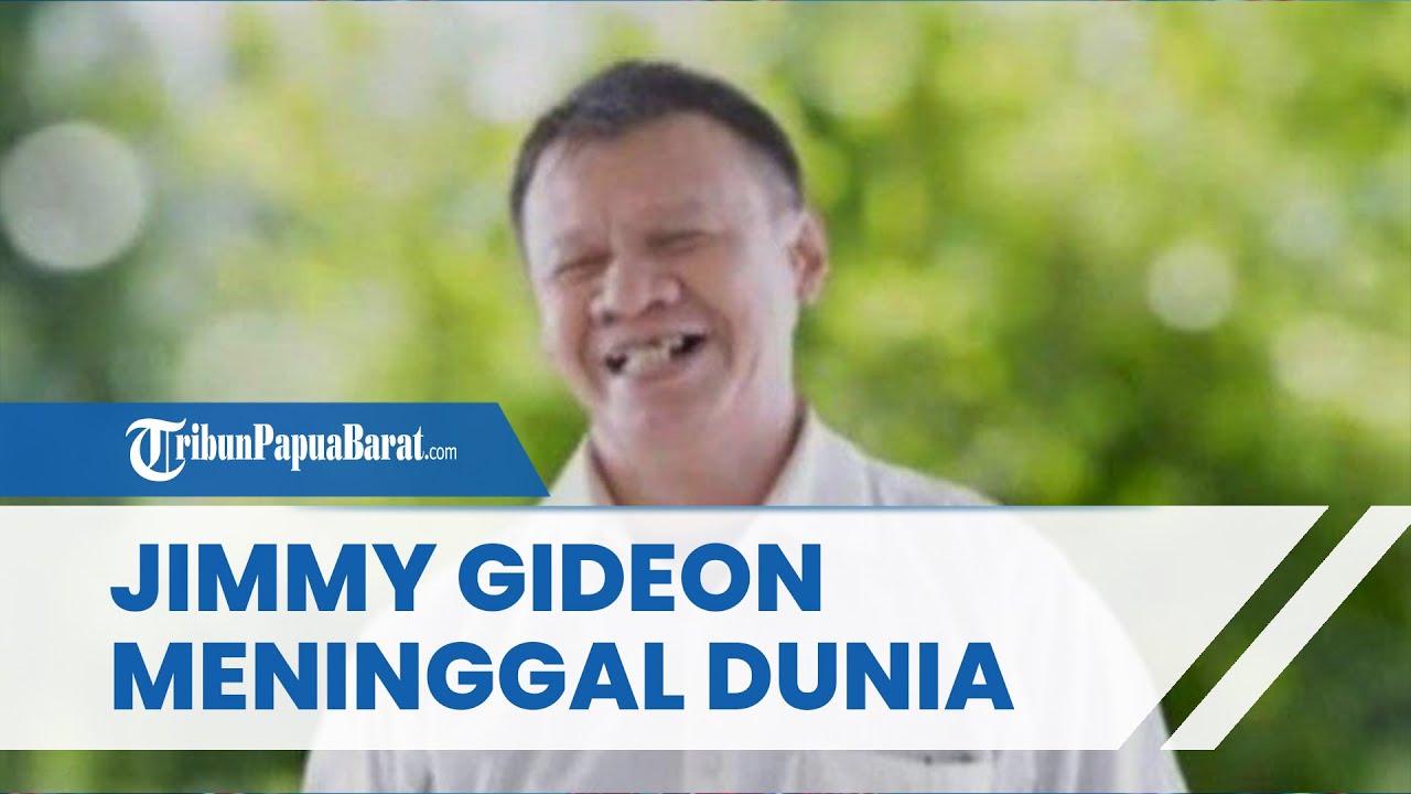Jimmy Gideon Meninggal Dunia, Diduga Sempat Terjatuh di Rumah - Tribun ...