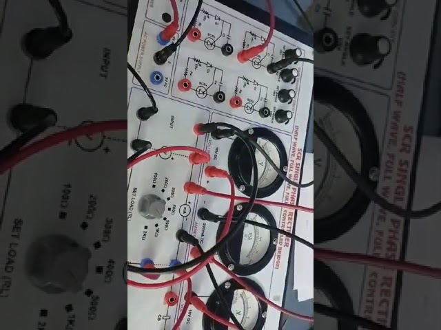 Power Electronics Lab - Single Phase Cycloconverter Trainer ...
