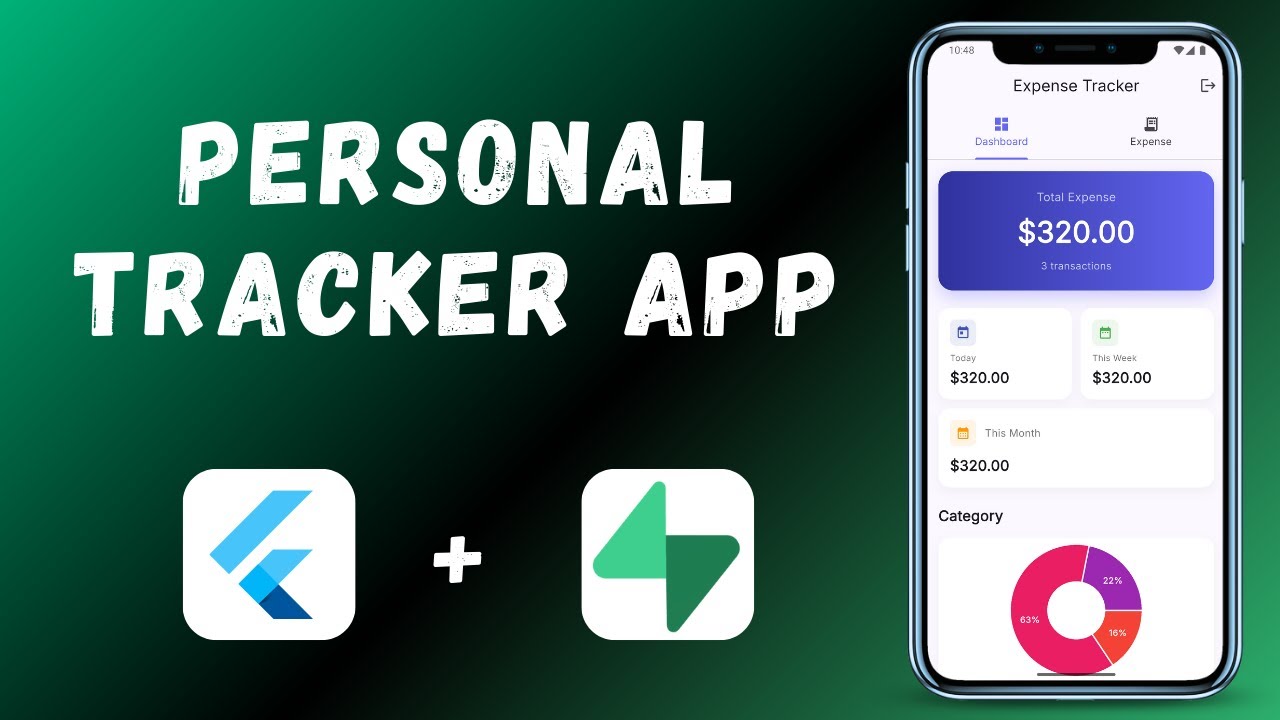 Build a Personal Expense Tracker App in Flutter + Supabase