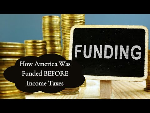 How America Was Funded Before Income Taxes #usa #facts #history #tax