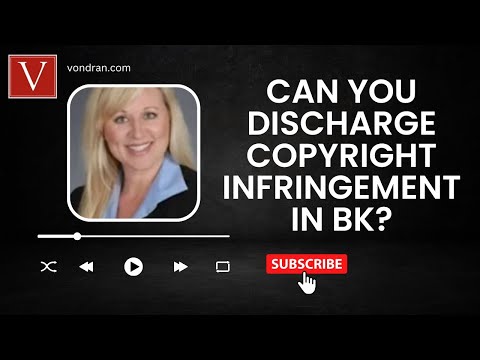 Can you discharge "willful" copyright infringement awards in Bankruptcy?