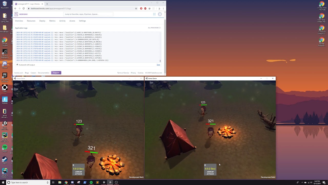 Unity/Socket.io Multiplayer Project (Update 2)