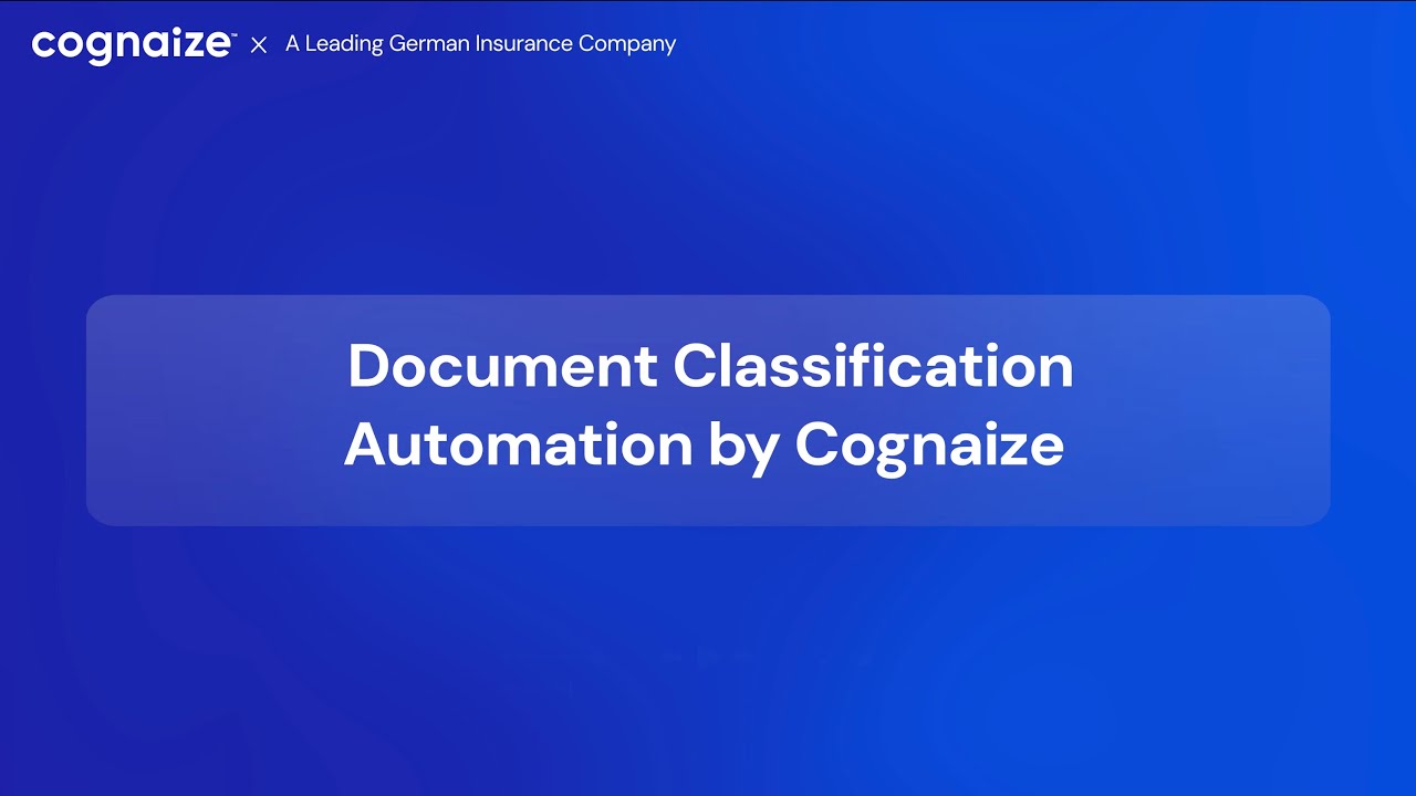 Document Classification Automation
