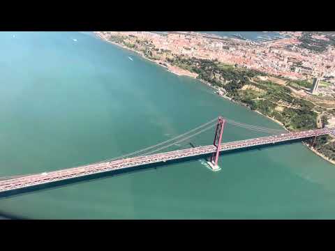 TAP - Air Portugal operated by Portugalia Airlines Embraer 190 landing in Lisbon Airport