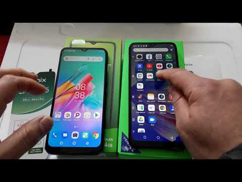 Test camera infinix smart 5 VS test camera infinix smart 6 :speed comparaison