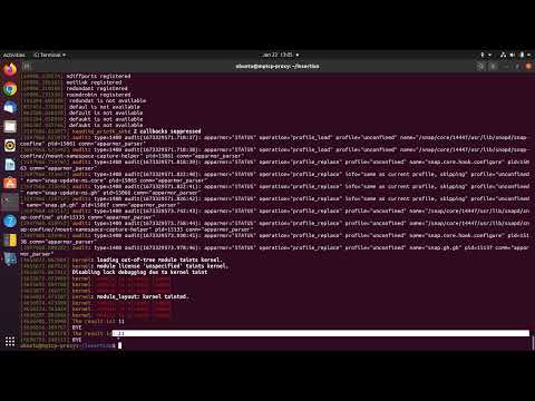 6. Kernel-level coding - How to create and insert a module into the Linux kernel -MPTCP modification
