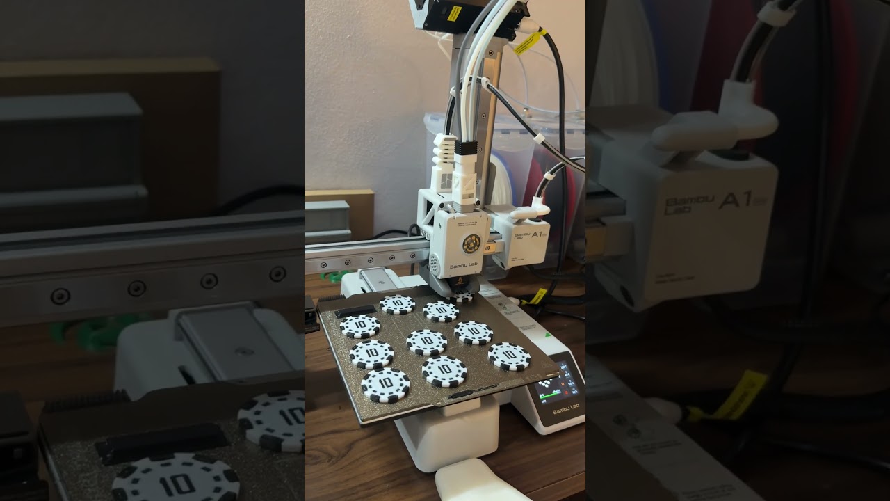 Use BMCU 370 On Bambulab A1 mini #bambulab #bmcu #3dprinting #amslite