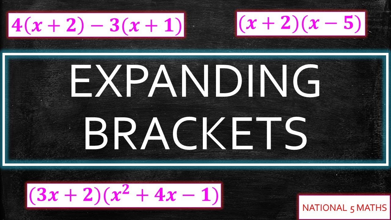 Expanding Brackets | National 5 Maths