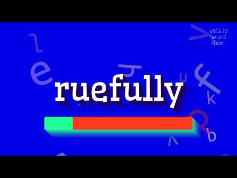 How to say "ruefully"! (High Quality Voices)
