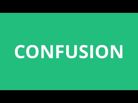 How To Pronounce Confusion - Pronunciation Academy