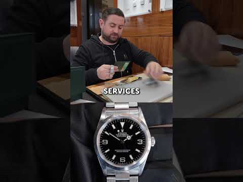 Dealer Buys Rolex Explorer 36 14270 Full (Complete) Set #shorts