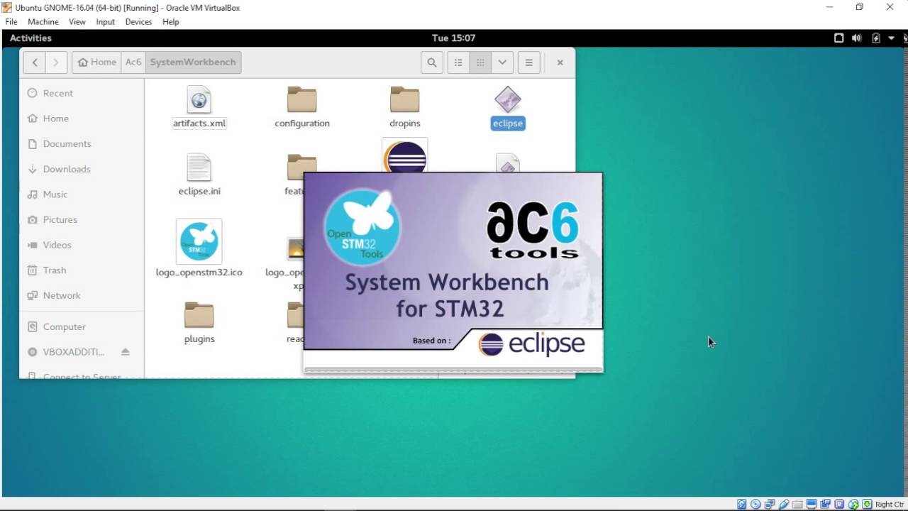 Install System Workbench for STM32 on Ubuntu
