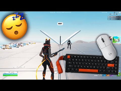 Epomaker HE68 π΄ 1v1 Build fight | ASMR gameplay π΄ (Fortnite KBM ASMR)