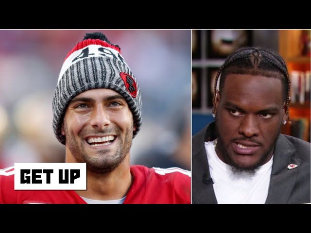 Is Patrick Mahomes better than Jimmy Garoppolo? George Kittle had ...