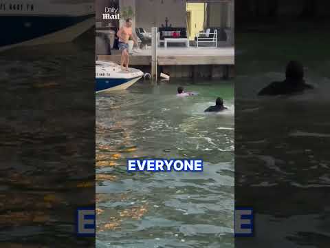 Good Samaritans rush to capsized boat to save family