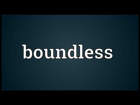 Boundless Meaning