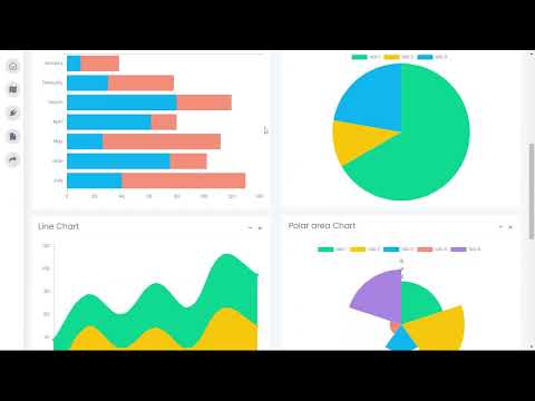 Responsive Admin Dashboard Template and UI Kit - Unique