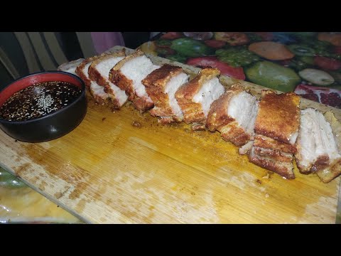 Lechon belly (Try lang ba)