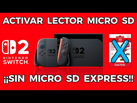 Nintendo Switch 2 - Activate Micro SD Reader Without Micro SD Express