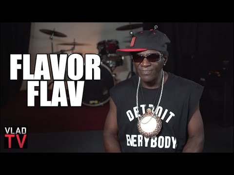 Flavor Flav FINALLY tells the story behind his iconic clock chain ...
