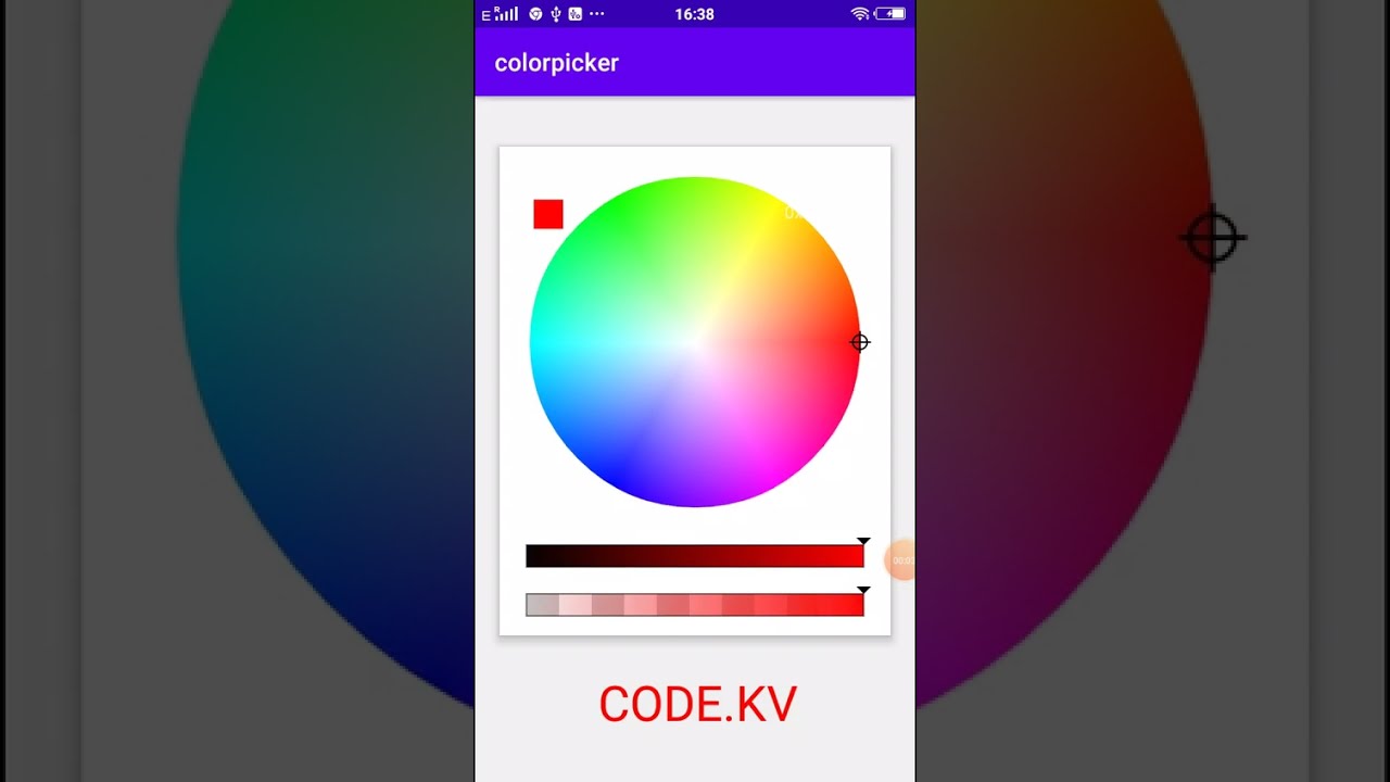 How to Create ColorPicker in Android Studio | ColorPicker| Codekv| Kushvyas