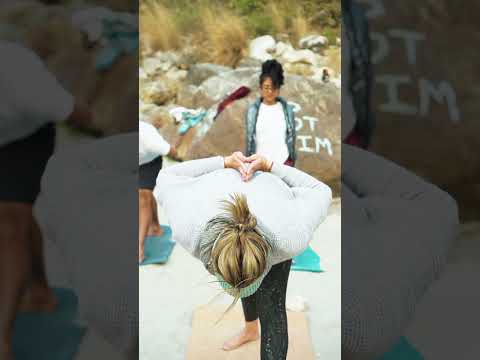 ๐งฟ Beach Yoga Day | Vinyasa Yogashala | Best Yoga School in Rishikesh India