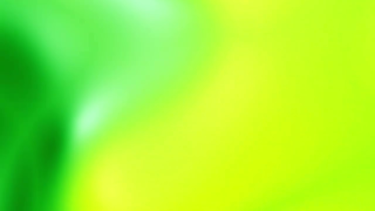 1H Yellow & Green Colors Mood Lights | Radial gradient colors | Screensaver | LED Light | Background
