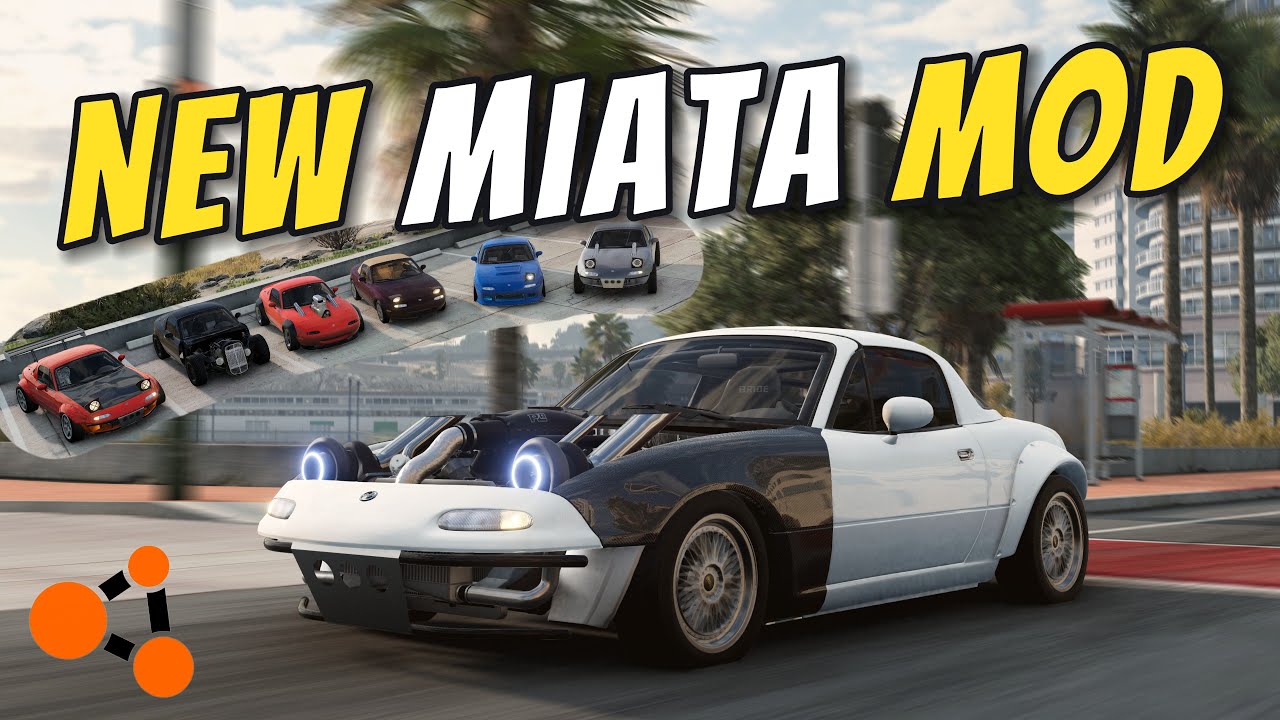 INSANE Mazda Miata MX-5 Mod Review | BeamNG Drive