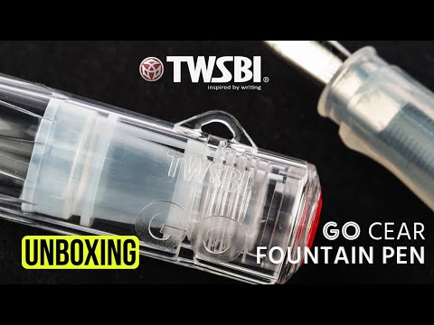 Unboxing TWSBI Fountain Pen - GO Spring Load Mechanism Clear
