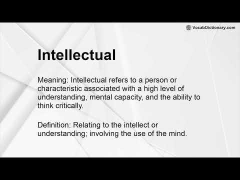 Intellectual Meaning