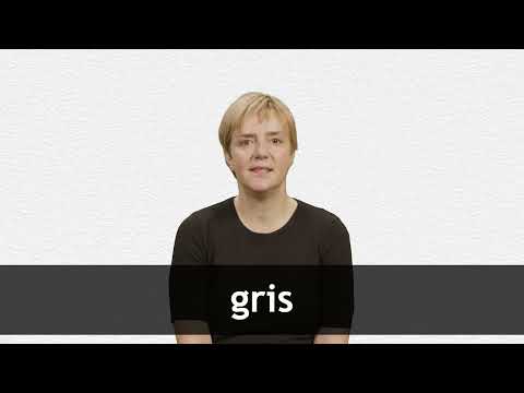 How to pronounce GRIS in European Spanish