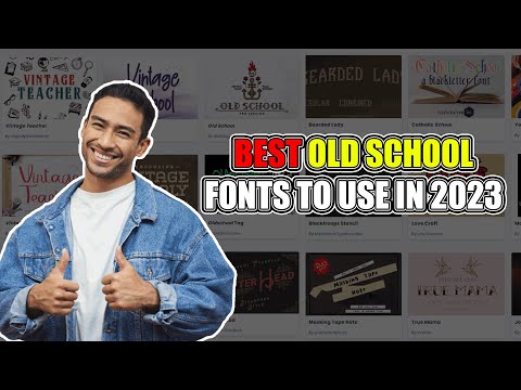 10 Best Old School Fonts to Use in 2023 *With Link Download *