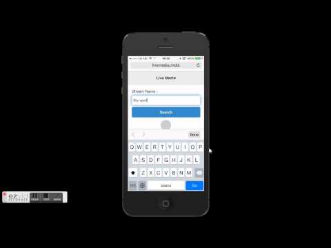 Live media player app