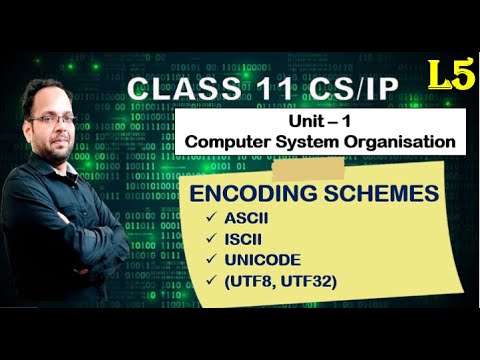 Encoding Schemes ASCII, ISCII, Unicode UTF8 UTF16 UTF32 #numbersystem #aiarunkumar #ascii #unicode