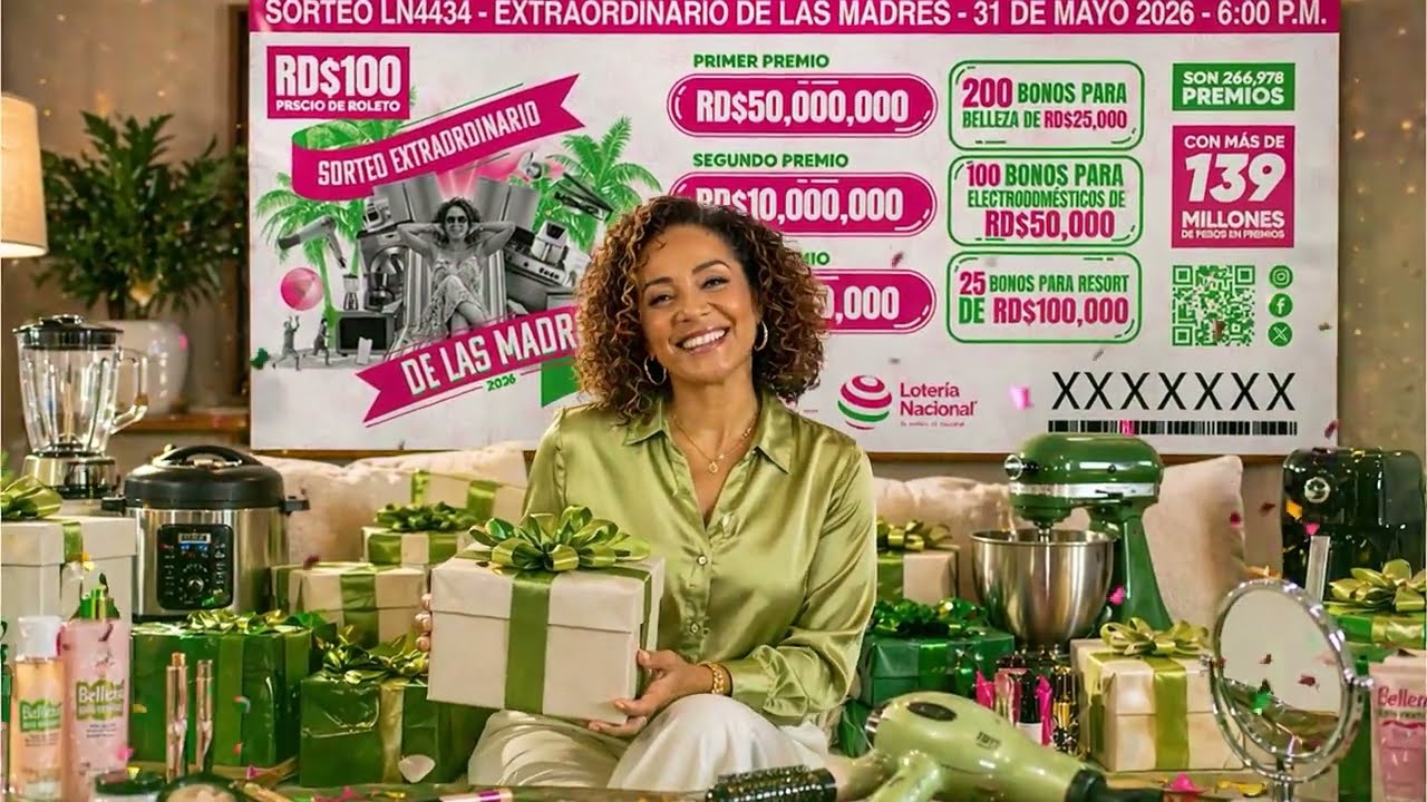 COMERCIAL DEL BOLETO EXTRAORDINARIO DE LAS MADRES 2026